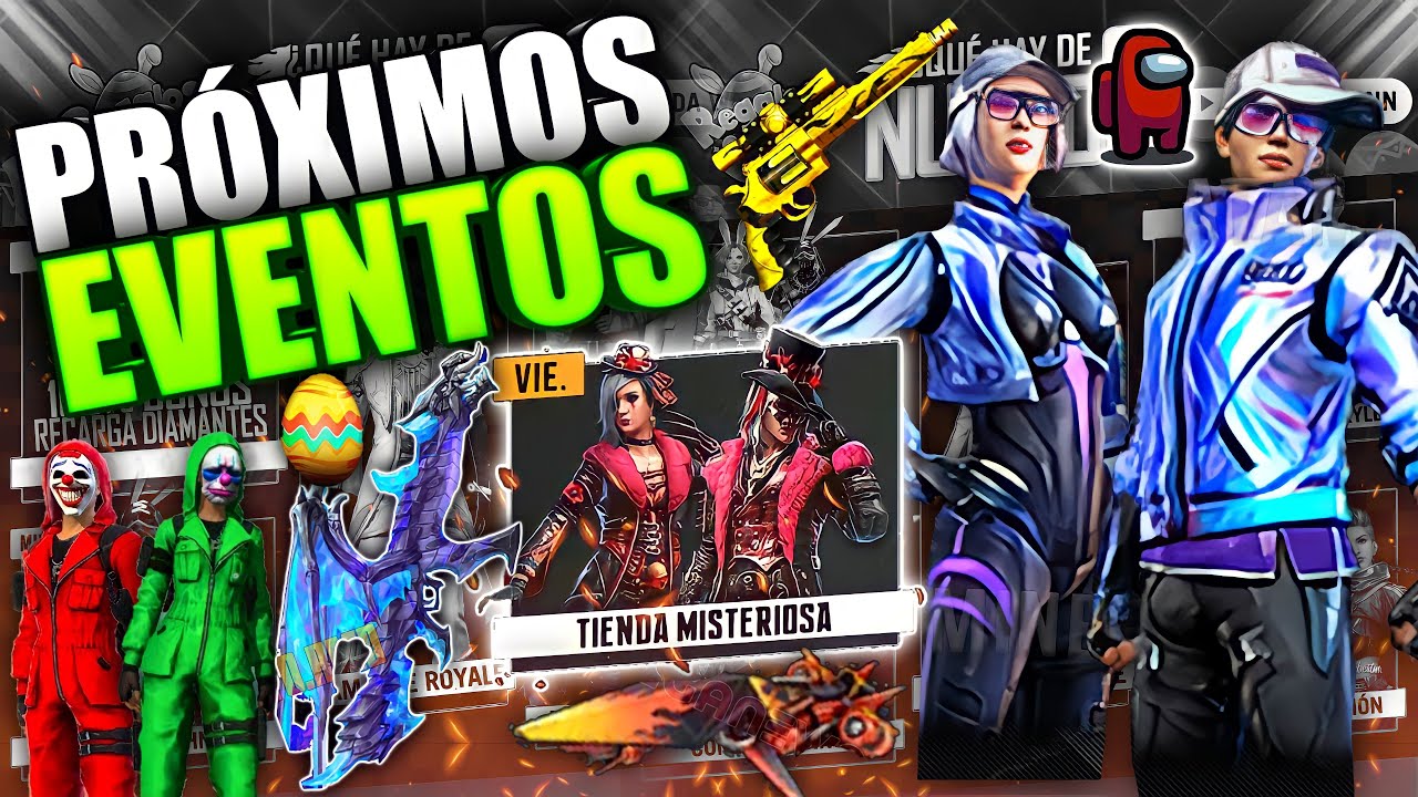 🔥TODOS los PROXIMOS EVENTOS de FREE FIRE | MAYO 2021 😱 Noticias Free ...