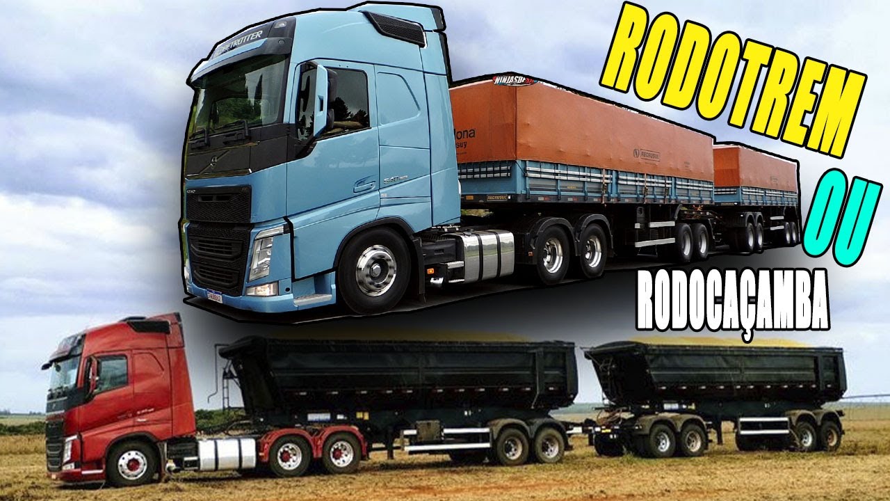 RODOTREM OU RODOCAÇAMBA QUAL O MELHOR? - YouTube