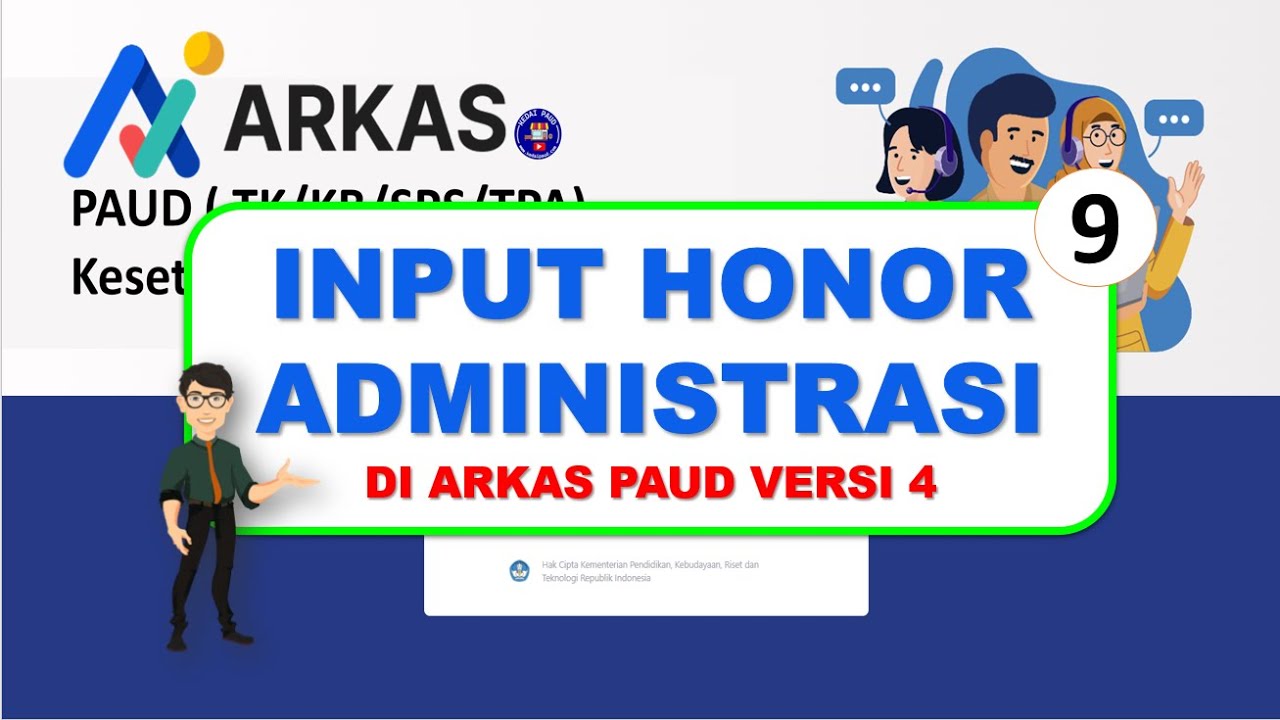 ARKAS PAUD !! INPUT HONOR TENAGA ADMINISTRASI - YouTube