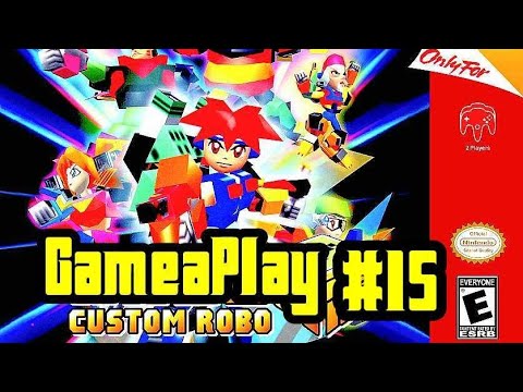 Rom Translations: Custom Robo Nintendo 64 (GamePlay # 15) (Dark Robo ...