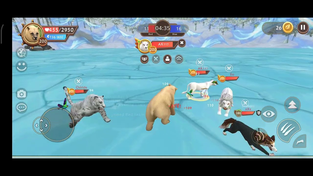 Wildcraft Pvp Team | With Bear - YouTube