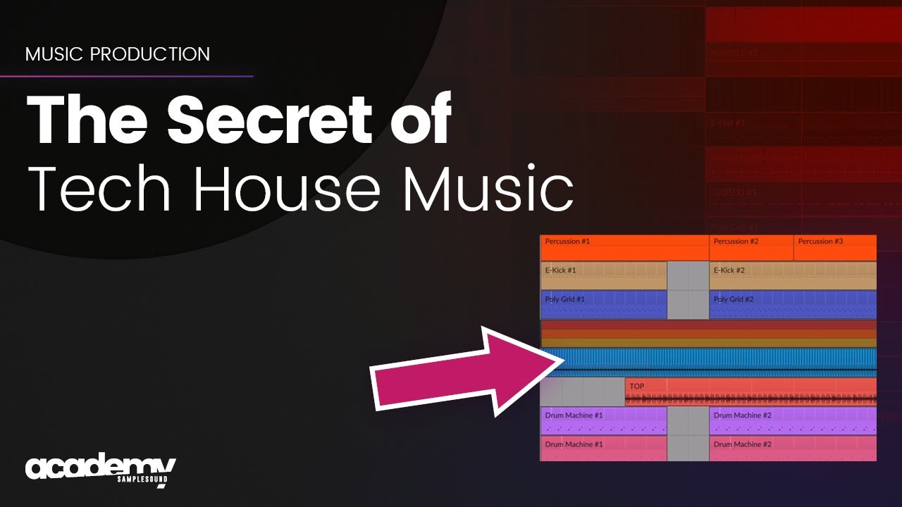 The Secrets of Tech house Music Production - YouTube