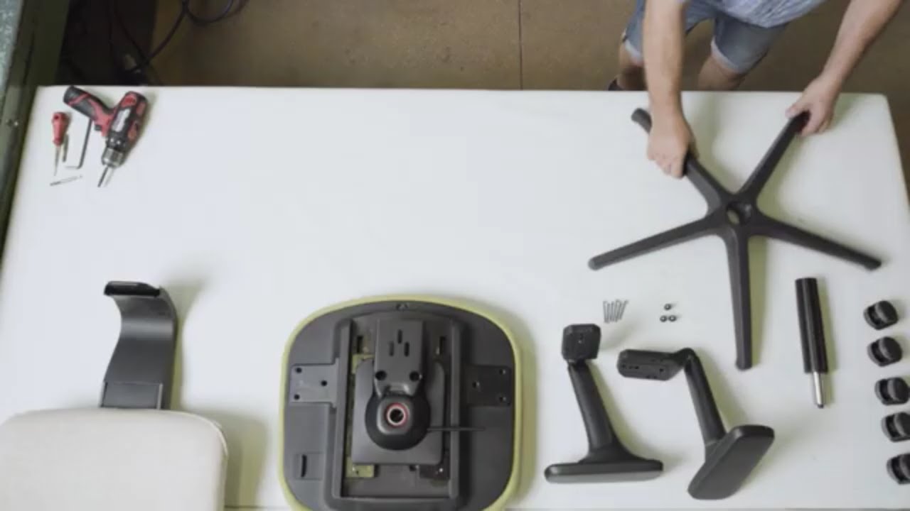 How to install a modern design home-office chair | DAD PLUS + LOGICO ...