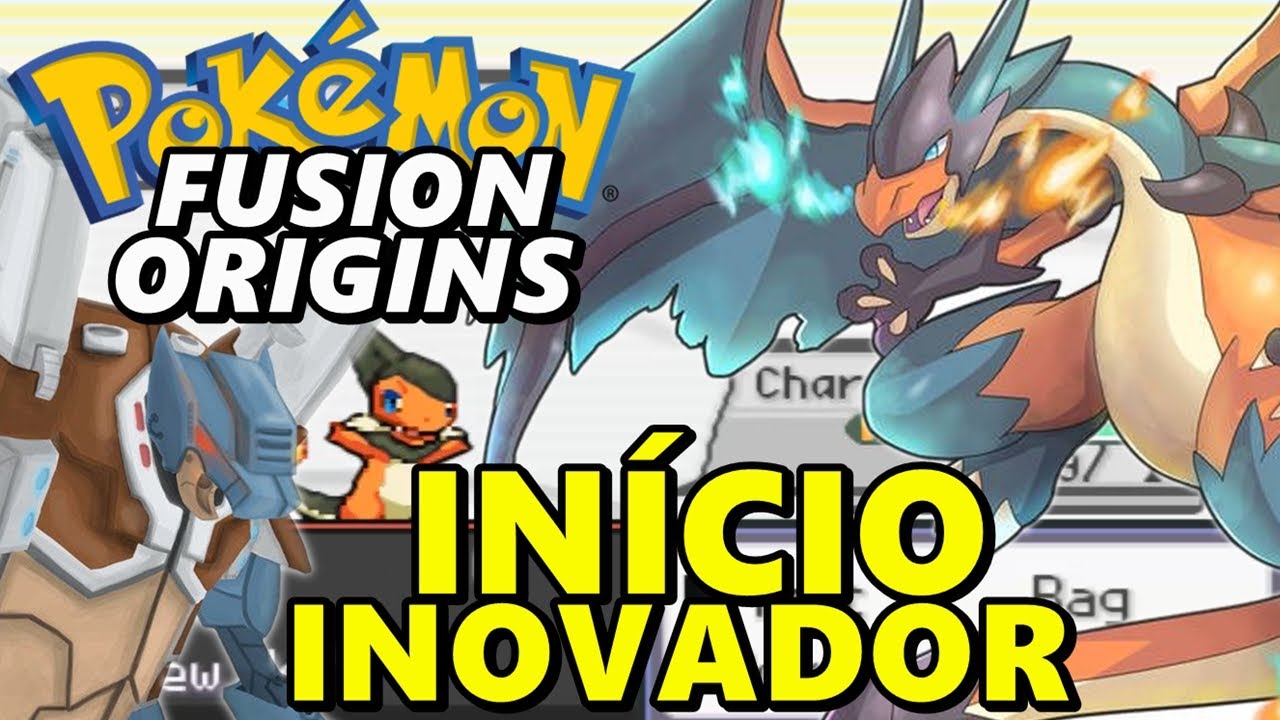 Pokémon Fusion Origins (Hack Rom - GBA) - O Início - YouTube