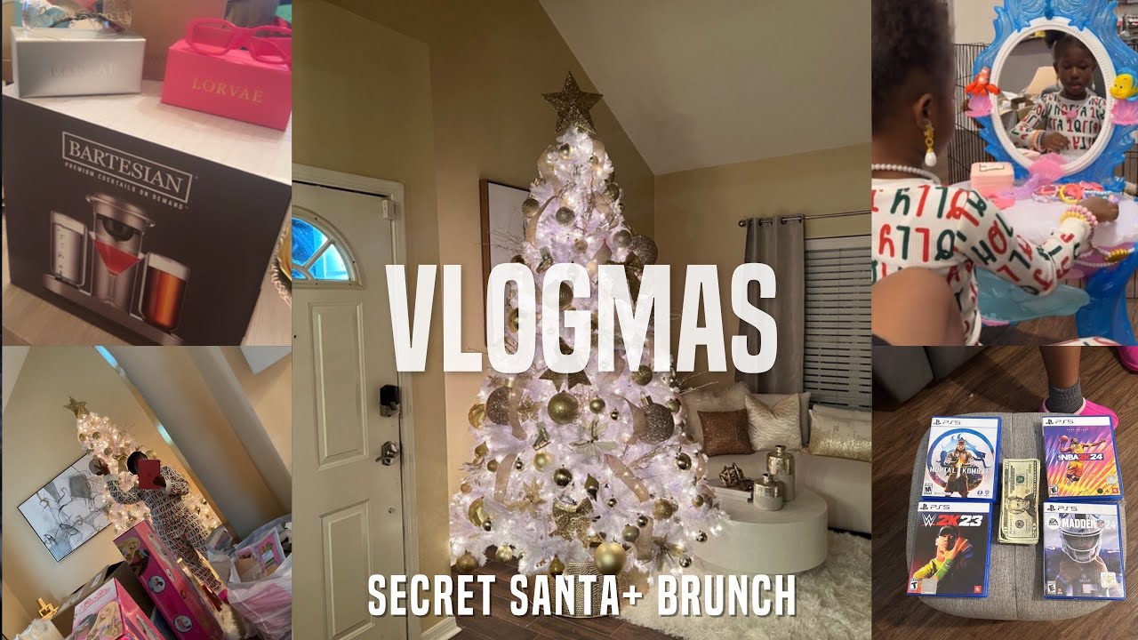 | SPEND CHRISTMAS WITH US | SECRET SANTA| BRUNCH | - YouTube
