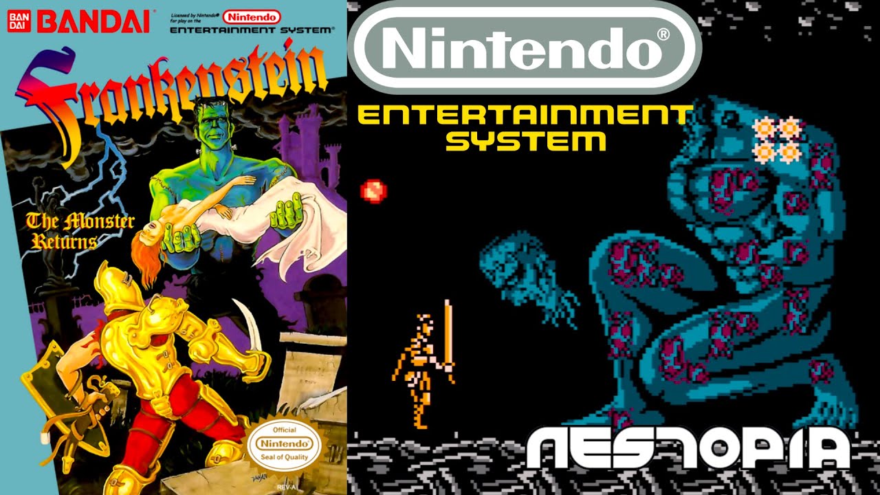 Frankenstein: The Monster Returns (1991) Nintendo Entertainment System ...