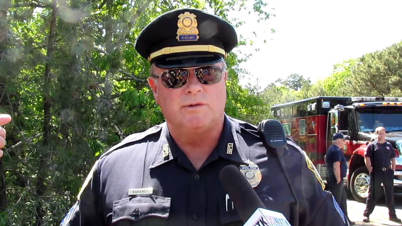 Barnstable Police news conference on trench rescue - YouTube
