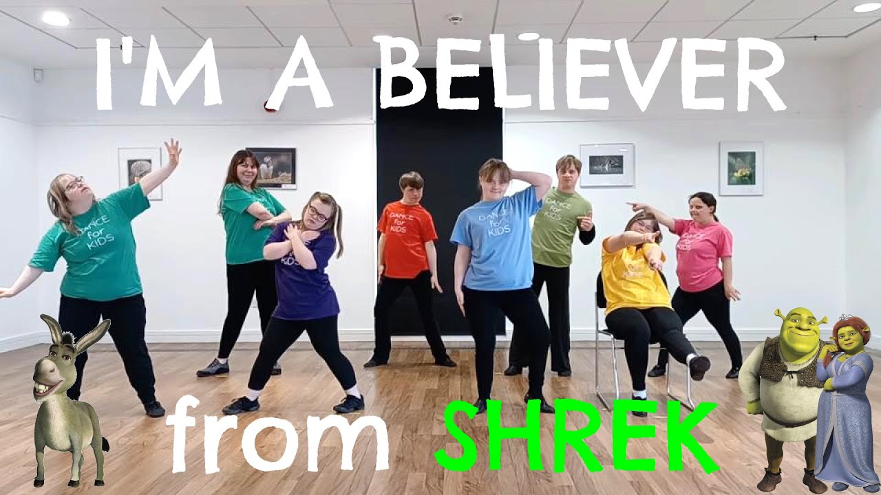 I'm a Believer from SHREK | Dance for Children | TailfeatherTV - YouTube