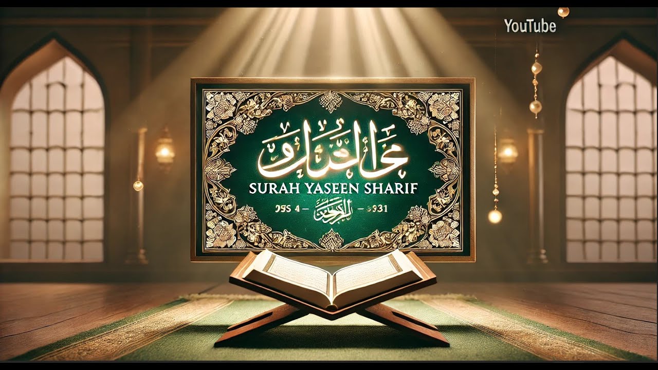 Surah Yassin Sharif Beautiful Quran Recitation - YouTube
