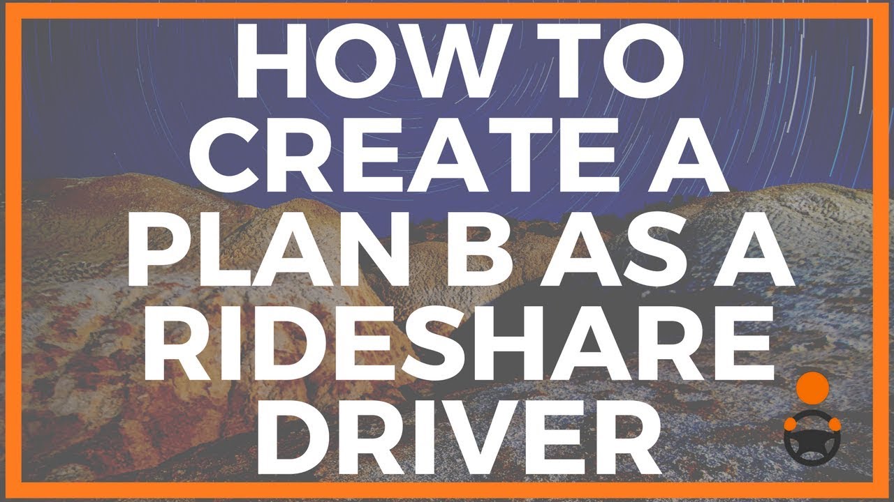 How to Create a Plan B as a Rideshare Driver [Jay Presents] - YouTube