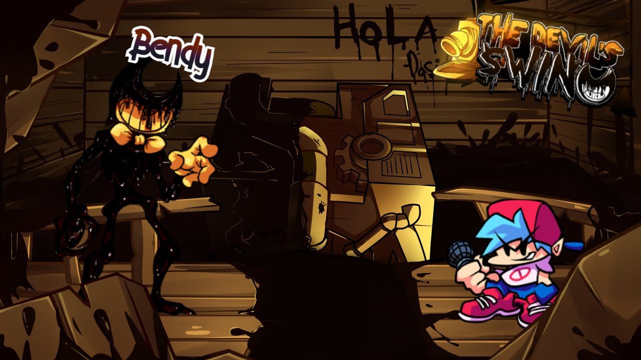 Friday Night Funkin' The Devil's Swing DEMO Vs Bendy (Mania) | FNF MODS ...