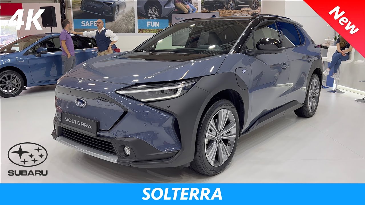 Subaru Solterra 2023 - FIRST look in 4K | Exterior - Interior (details ...
