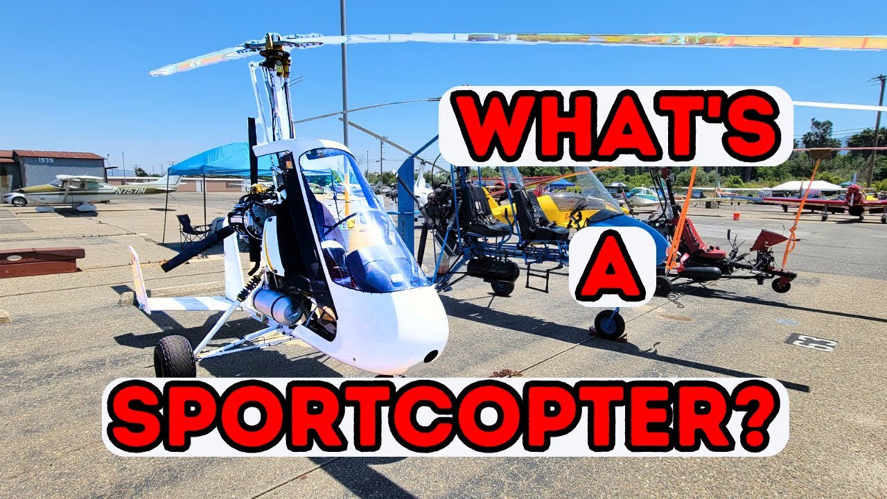 46. Discovering The Sportcopter Single Seat Gyroplane - YouTube