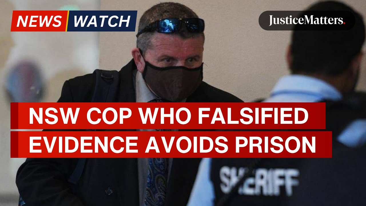 NSW cop who falsified evidence avoids prison sentence. - YouTube