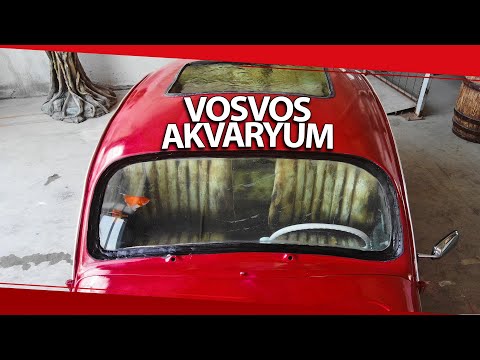 Vosvos’tan Akvaryum Yaptılar, Türkiye'de tek!