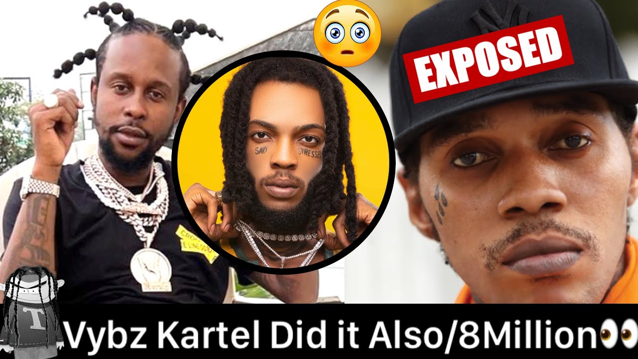 Vybz Kartel Stole Bob Marley Flow??Roze Don Explain! Popcaan Spent $51 ...