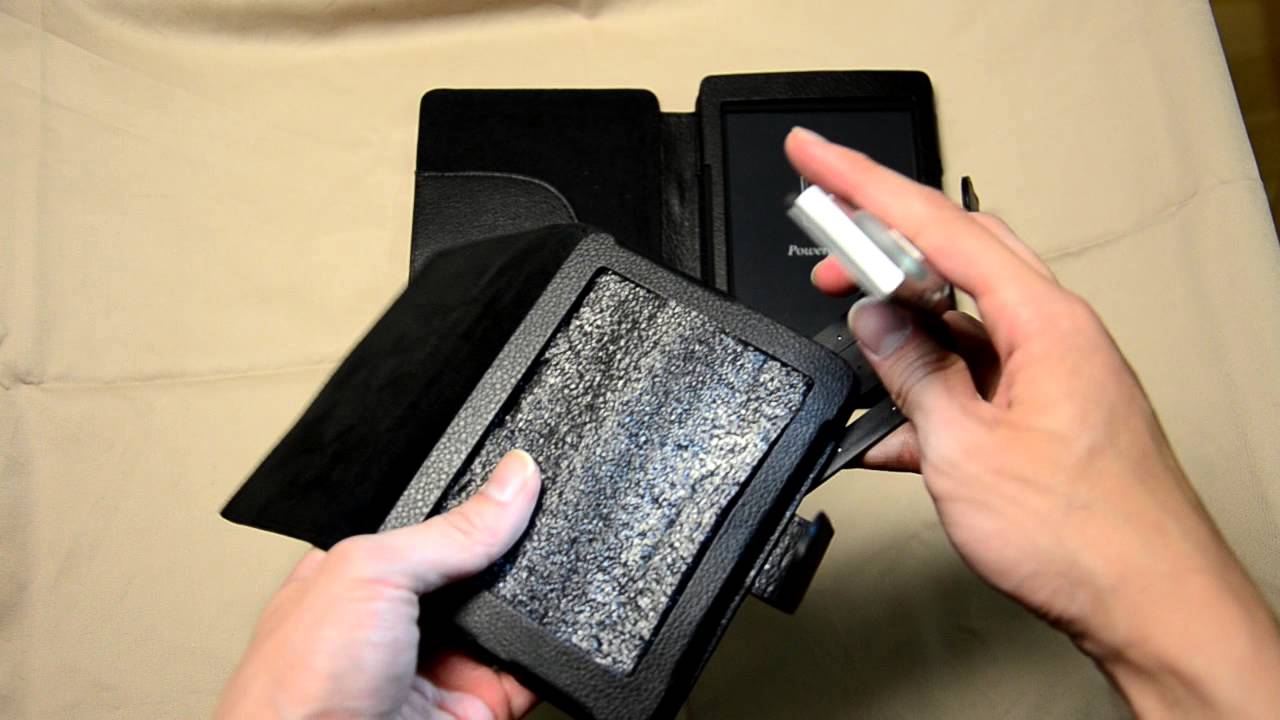 Kobo Mini Case Cover with light - YouTube