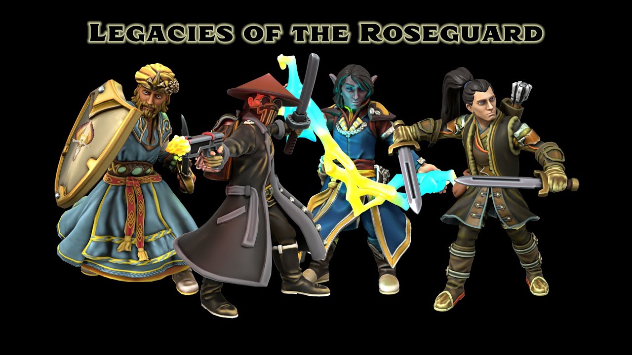 [RPGs with friends] Legacies of the Roseguard - Session 7 - YouTube