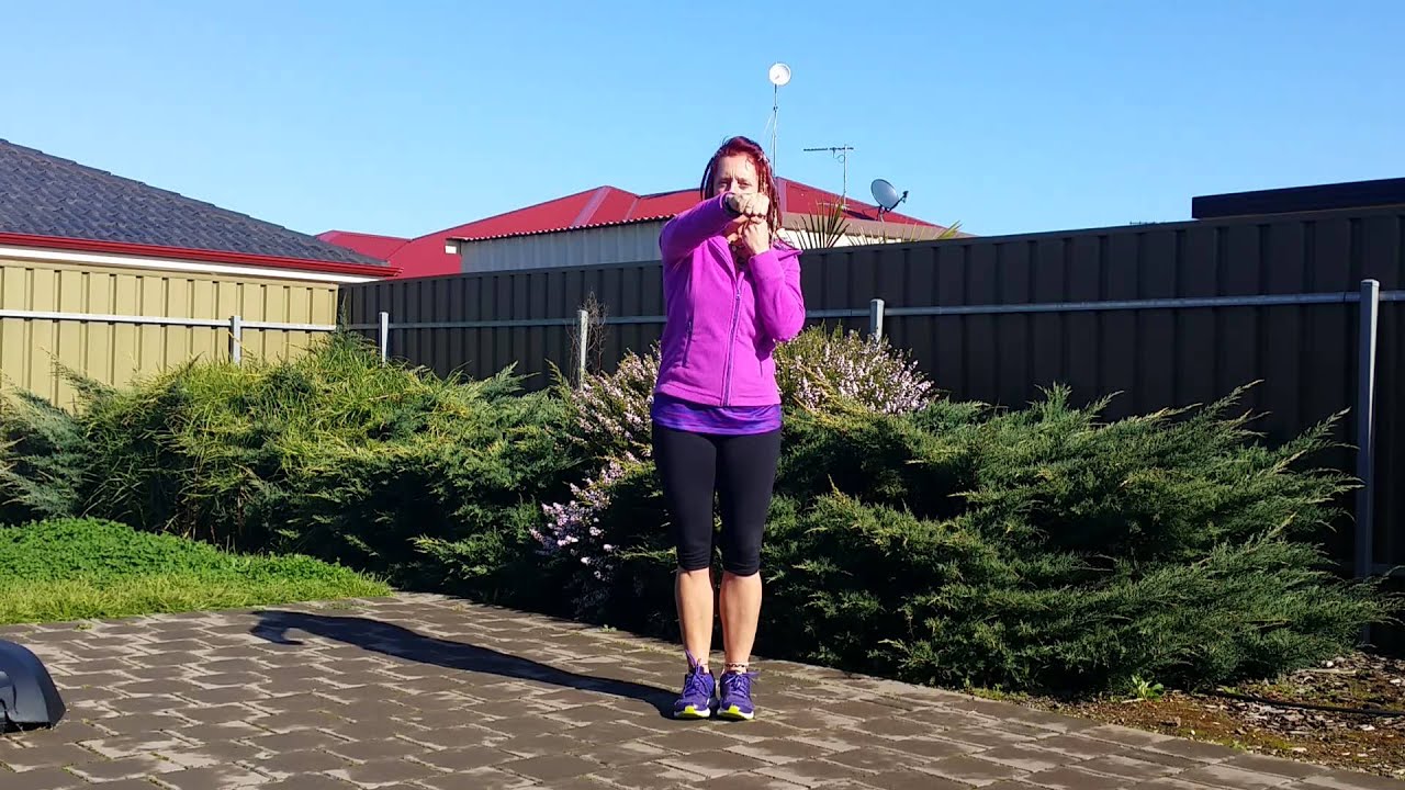 Leisa Timms Online Personal Trainer - Shadow Boxing Drills - YouTube