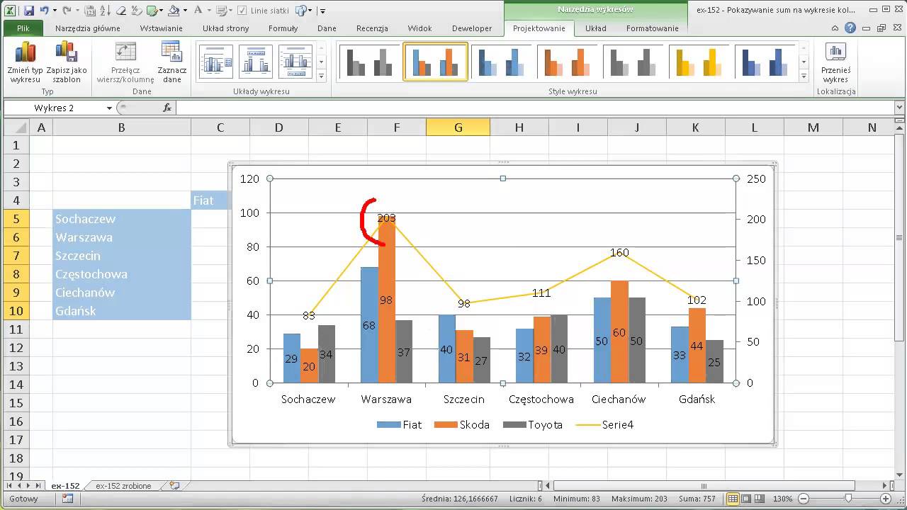 excel-152 - Pokazywanie sum na wykresie kolumnowym (Excel 2007-2013 ...