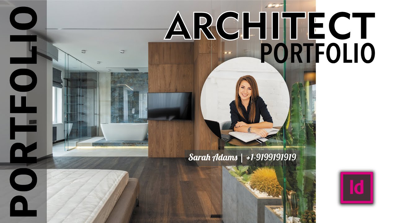 Create an Architect Portfolio in InDesign - YouTube