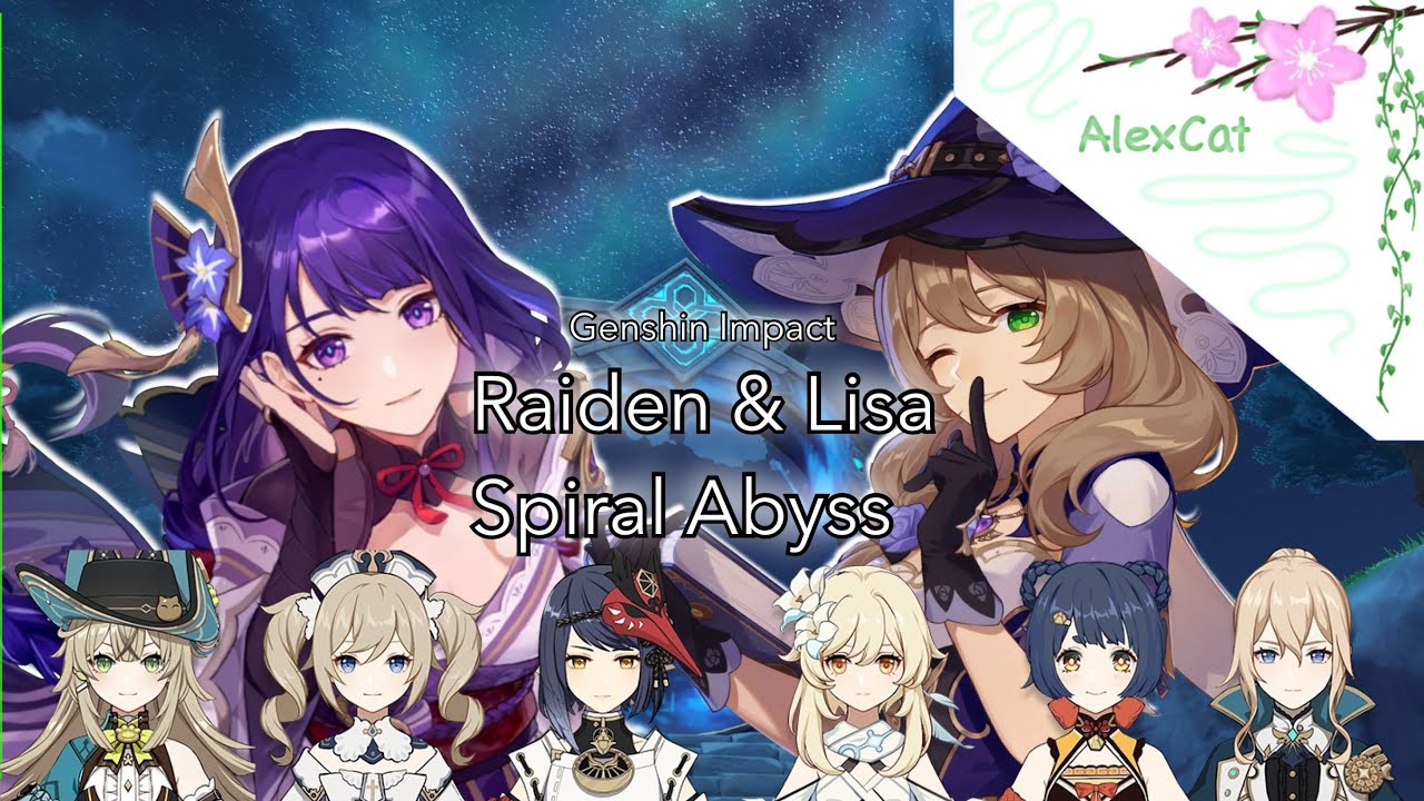 f2p Raiden & Lisa Abyss Genshin Impact - I reached floor 12! AlexCat ...