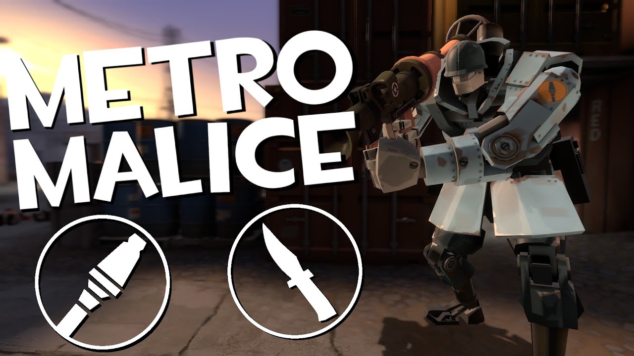 TF2 - Duo Run - Metro Malice (No refunds, Soldier + Spy) - YouTube