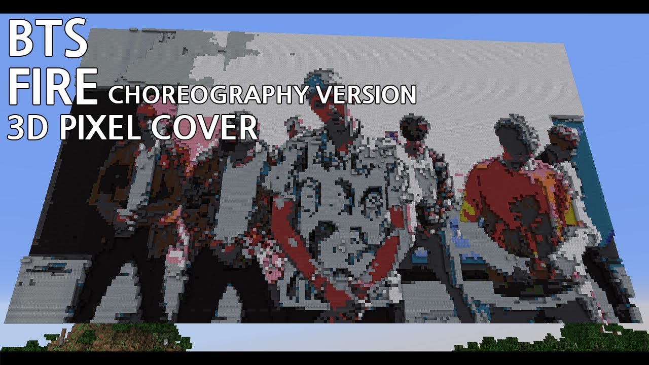 BTS(방탄소년단) - FIRE(불타오르네) | Choreography Version | 3D Pixel Cover ...