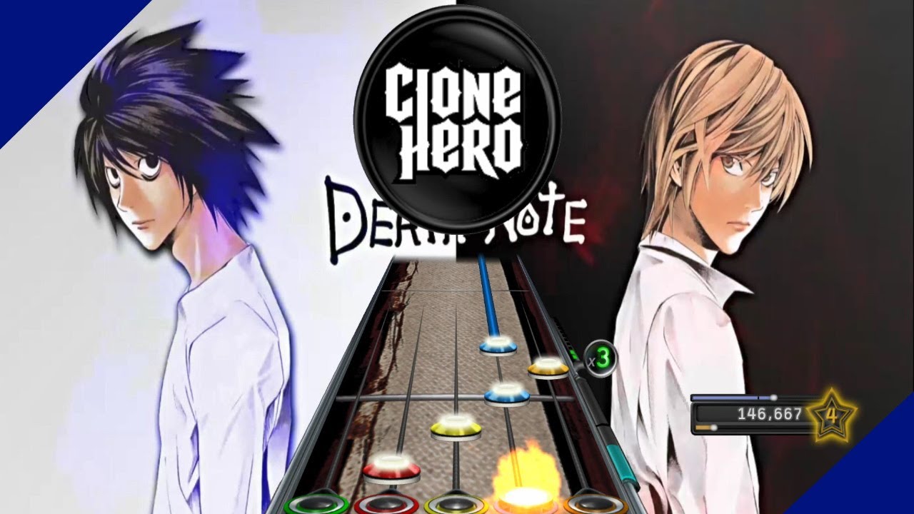 Clone Hero | Death Note - The WORLD | Anime Hero I - YouTube