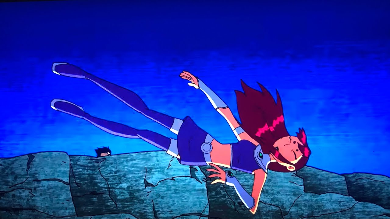 Teen Titans 2x12 Part 1 - Starfire Sacrifice's Herself To Save Robin ...