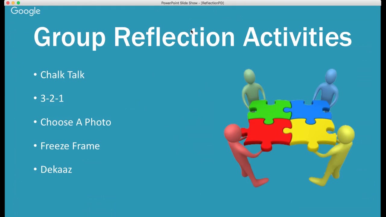 Reflection: A Webinar! - YouTube