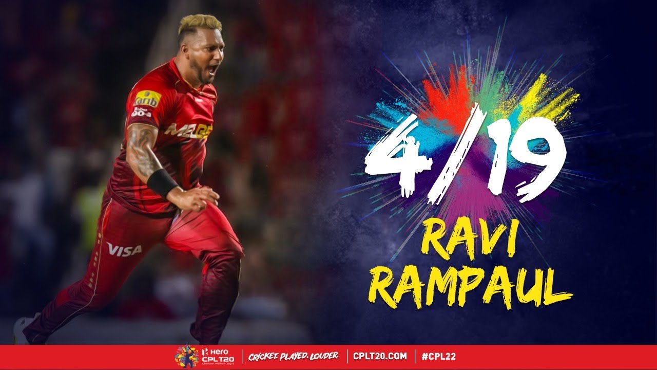 Ravi Rampaul TEARS the Tallawahs to SHREDS! | CPL 2022 - YouTube