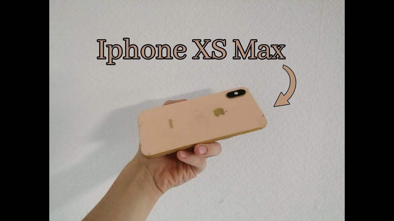 Iphone Xs Max from Cardboard | Gold - YouTube