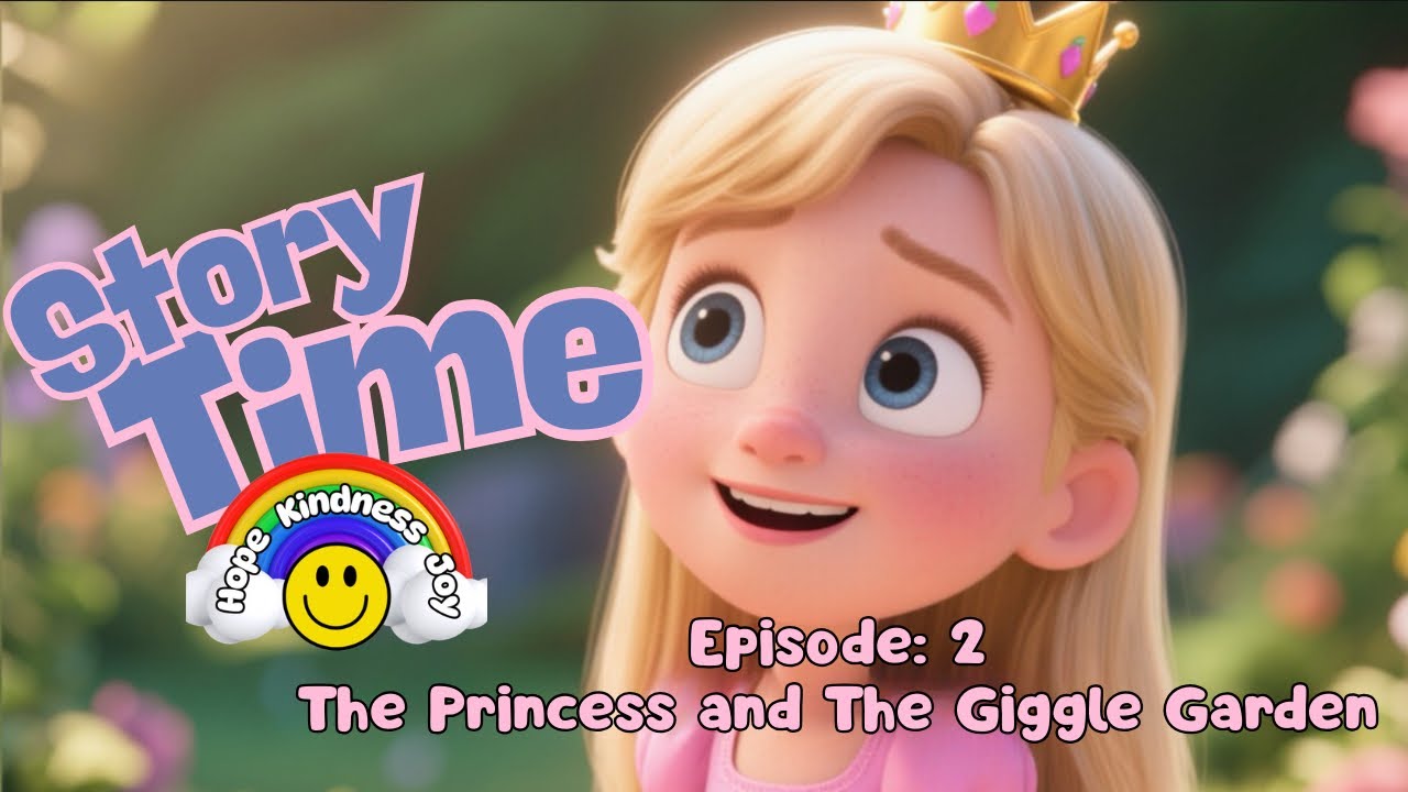 The Princess and the Giggle Garden 🌸 | Disney-Style Storytime - YouTube