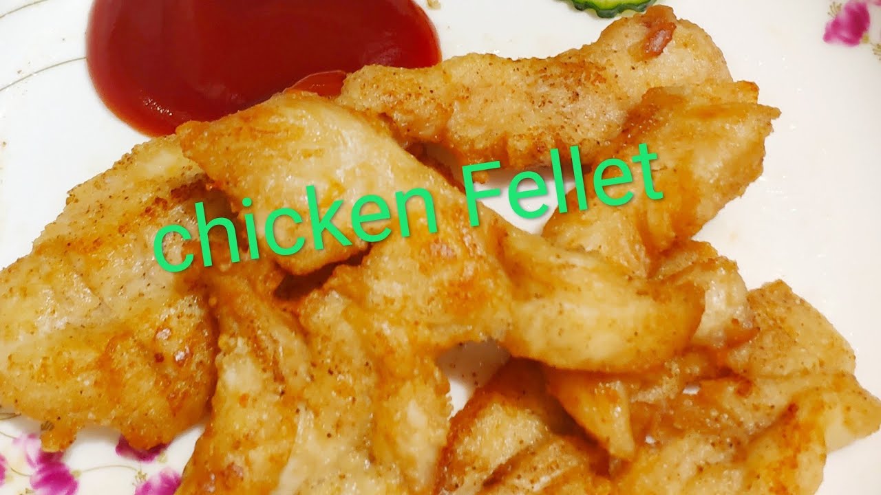 Simple & Tasty Fry chicken Fellet Mylala Channel - YouTube