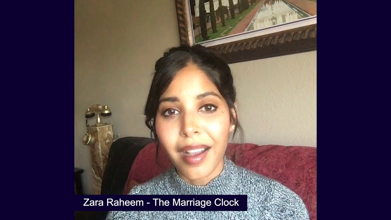 The Marriage Clock, the debut novel by Zara Raheem - YouTube