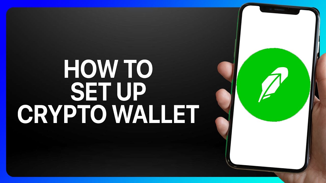 How To Set Up Robinhood Crypto Wallet Tutorial - YouTube