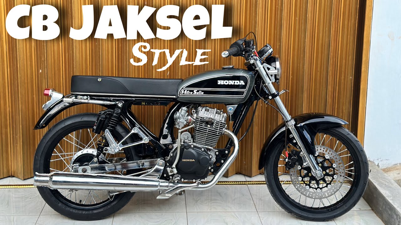 CB PESANAN JAKARTA SELATAN STYLE SIMPELL // KEVIN GARAGE - YouTube