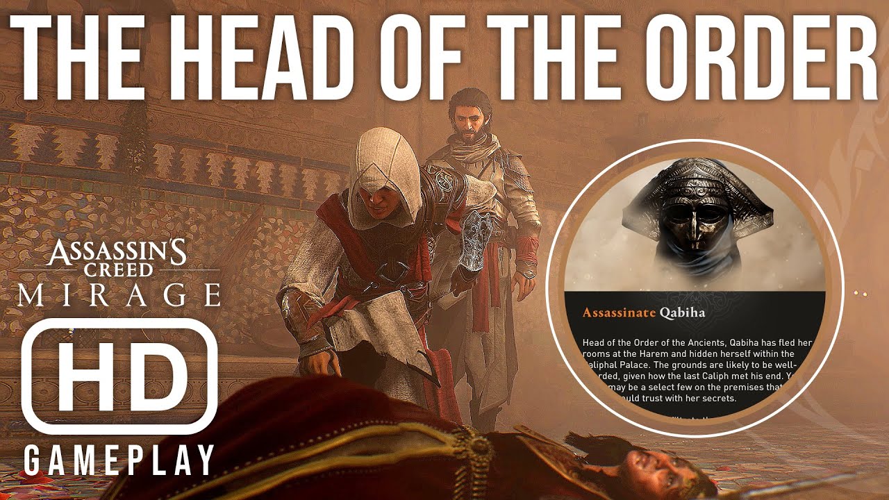 Assassin's Creed Mirage - The Head of the Order - Assassinate Qabiha ...