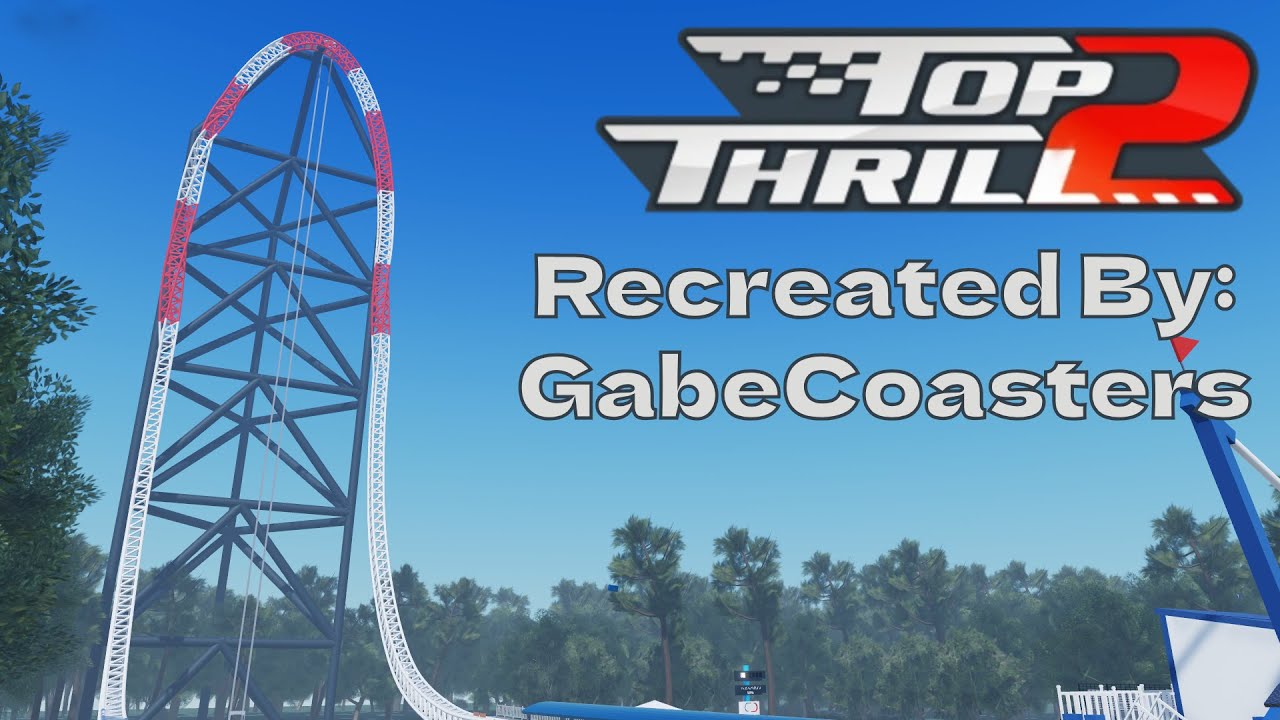 Cedar Point - Top Thrill 2 Roblox Recreation - YouTube