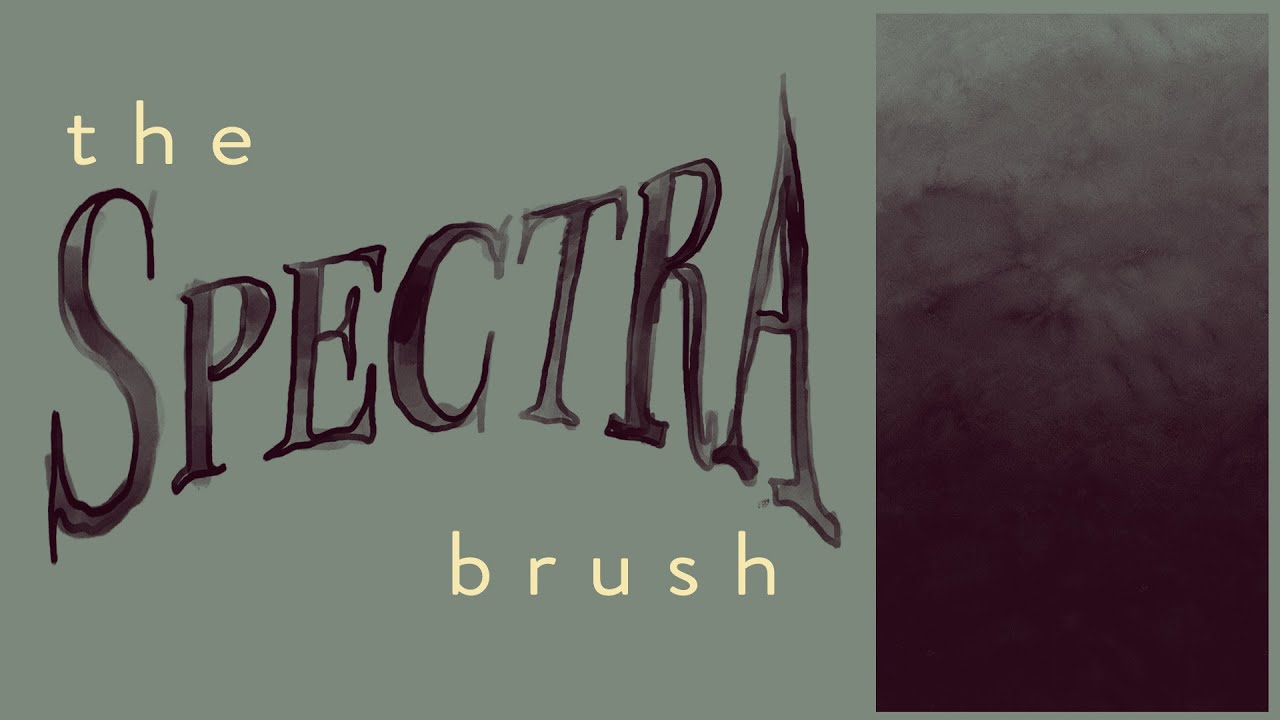 SPECTRA: Procreate Brush Analysis - YouTube
