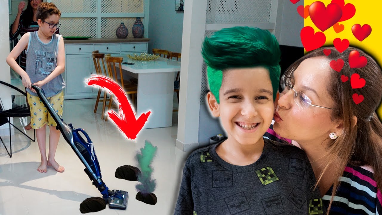 Corte de Cabelo Especial e Tapete do Gênio - Paulinho e Toquinho Family ...