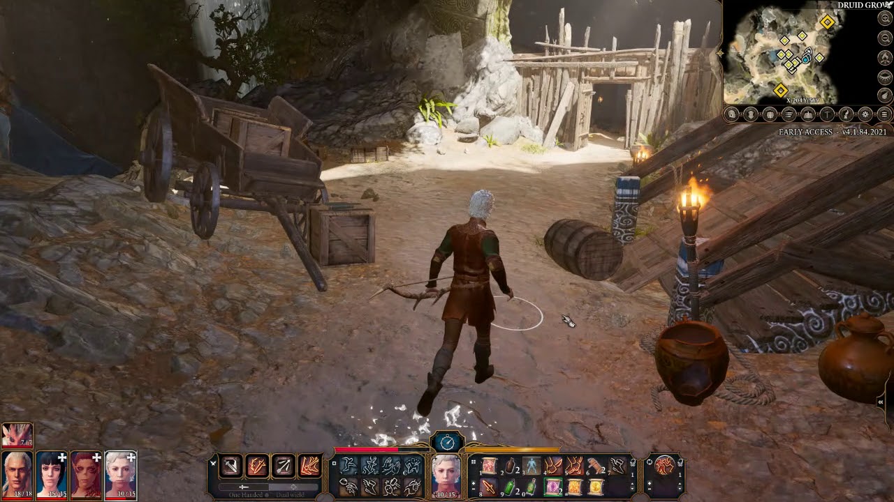 Baldur's Gate 3 Druid Grove Walkthough Unlock Door to the Cabin with ...