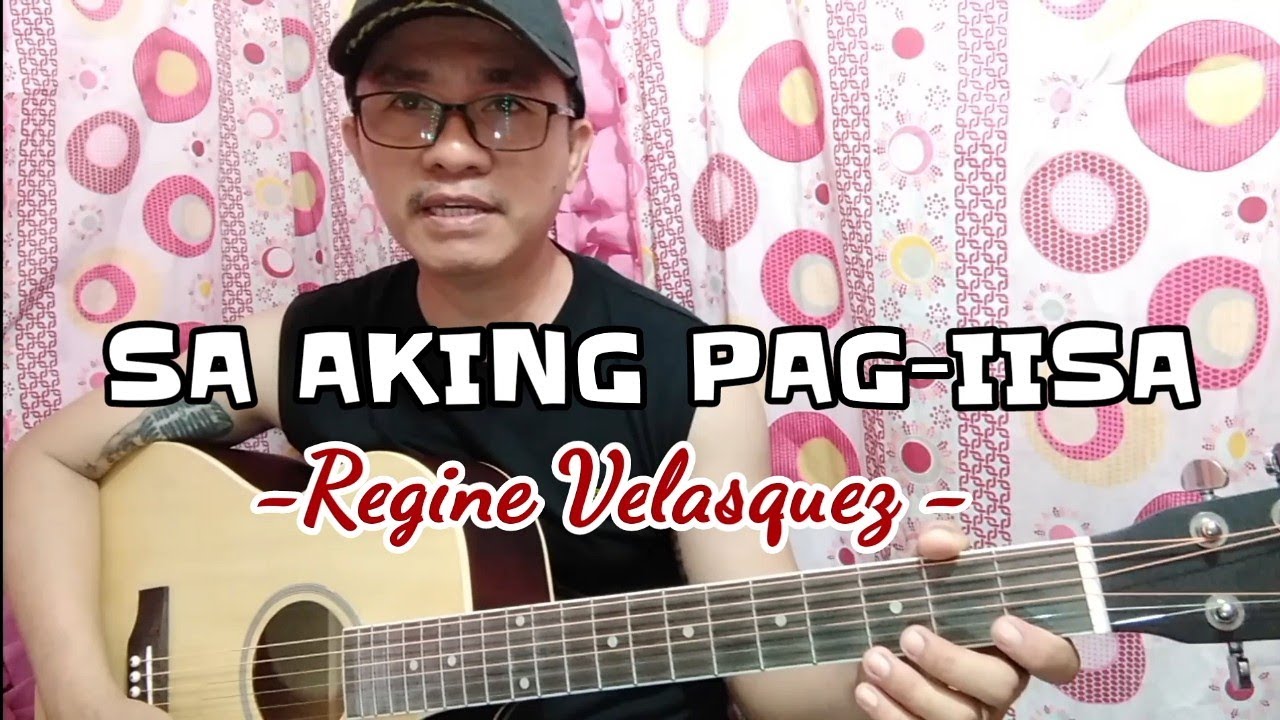 Sa Aking Pag iisa -Regine Velasquez - Guitar Tutorial with Chords and Lyrics @litsmixtv - YouTube