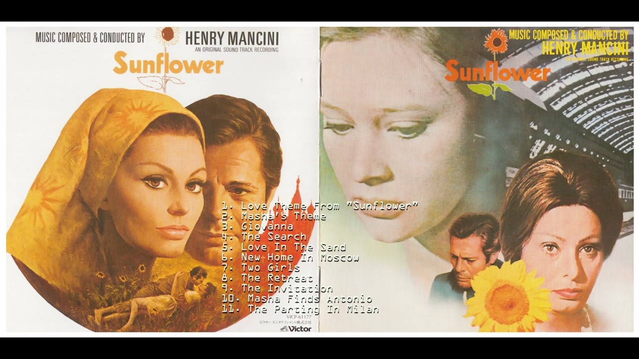 영화 해바라기 OST(Sunflower, 1970, by Henry Mancini) - YouTube