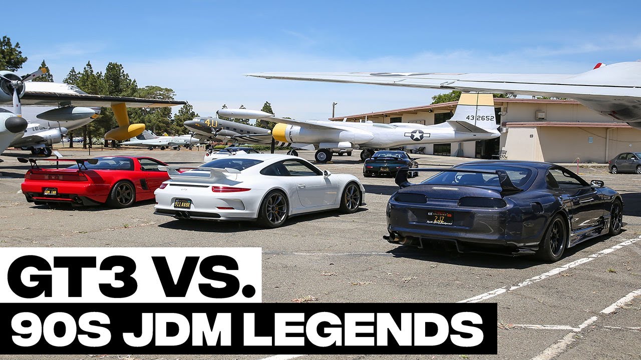 991 GT3 VS. 90s JDM LEGENDS! - YouTube