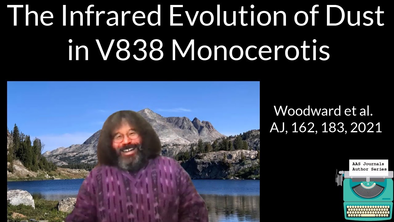 AAS Journal Author Series: Chick Woodward on 2021AJ….162..183W - YouTube