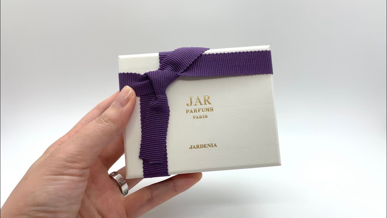 香水開箱 Unbox Perfume JAR Parfums 花園物語 Jardenia - YouTube