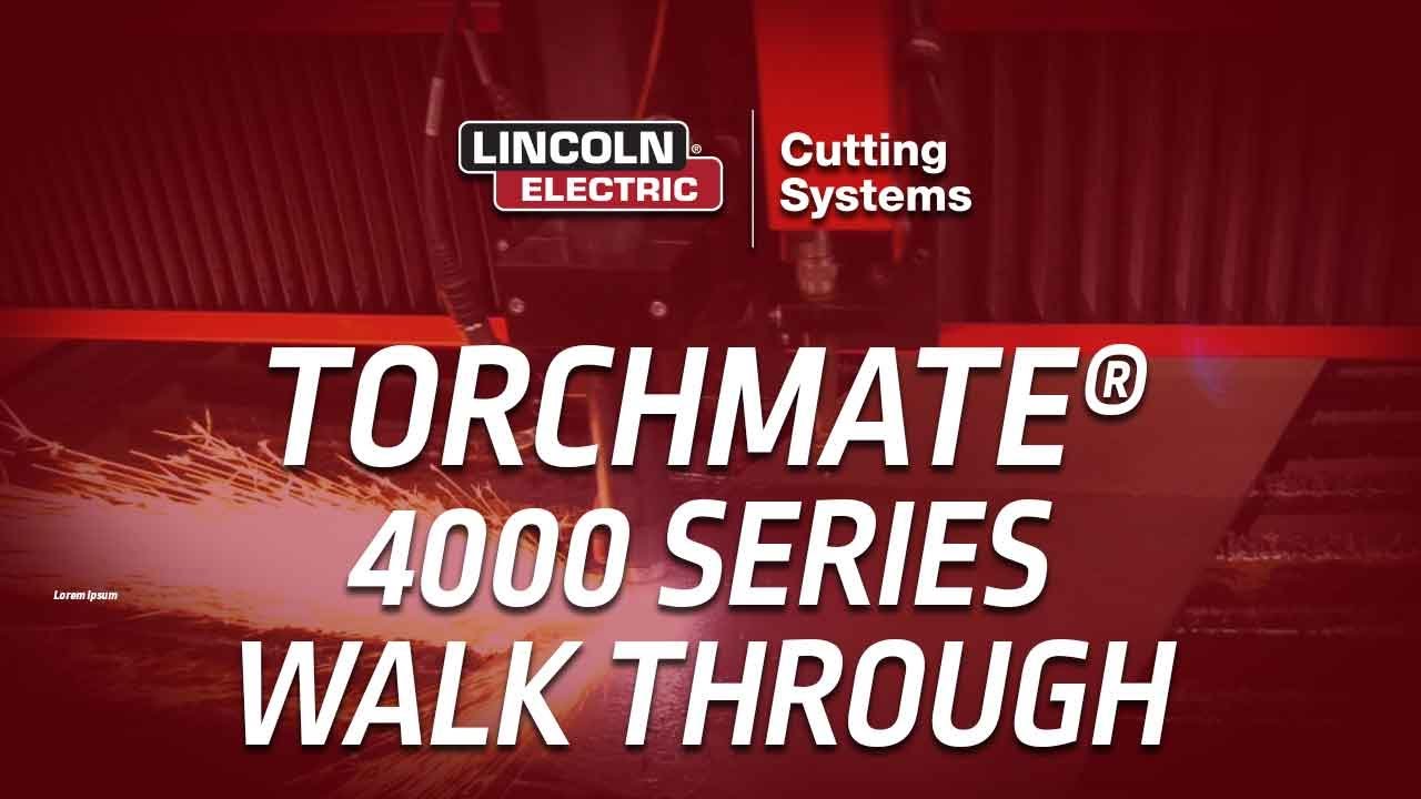 Torchmate 4000 Series Walk Through Operations Video - Operating Your ...