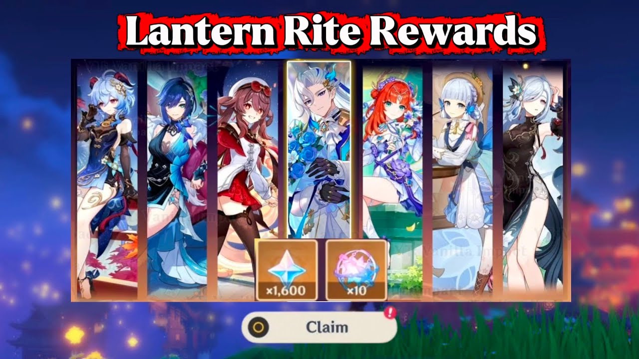 Genshin Impact Lantern Rite 2026–Free Wishes, Skins & Redeem Codes |Special Event & Next Banner ...